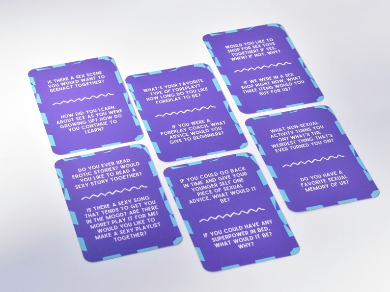 Bedroom Banter - Sex Cards - Sex Game - Conversation Prompts for Adults ...