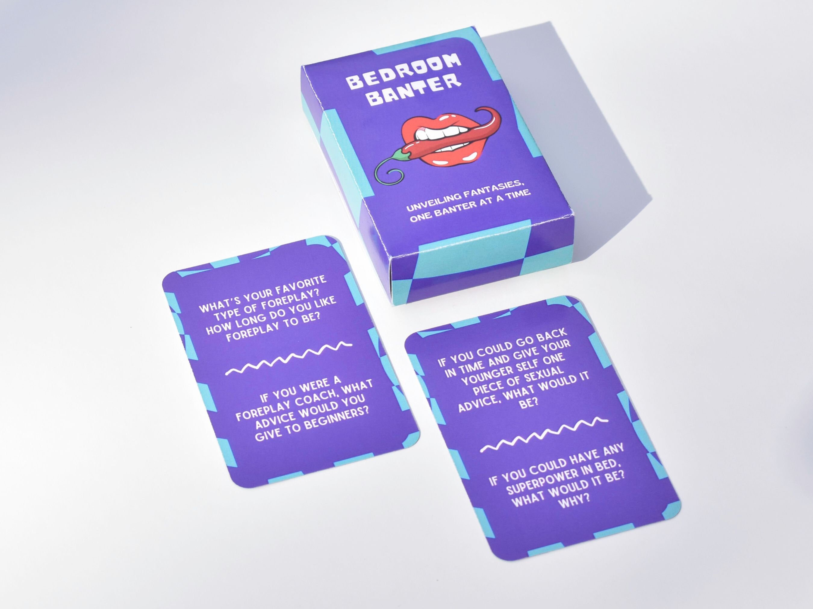 Bedroom Banter - Sex Cards - Sex Game - Conversation Prompts for Adults ...