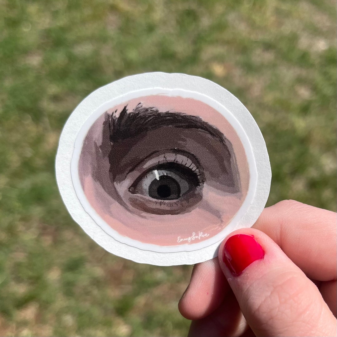 Eye Vinyl Sticker Art - Etsy