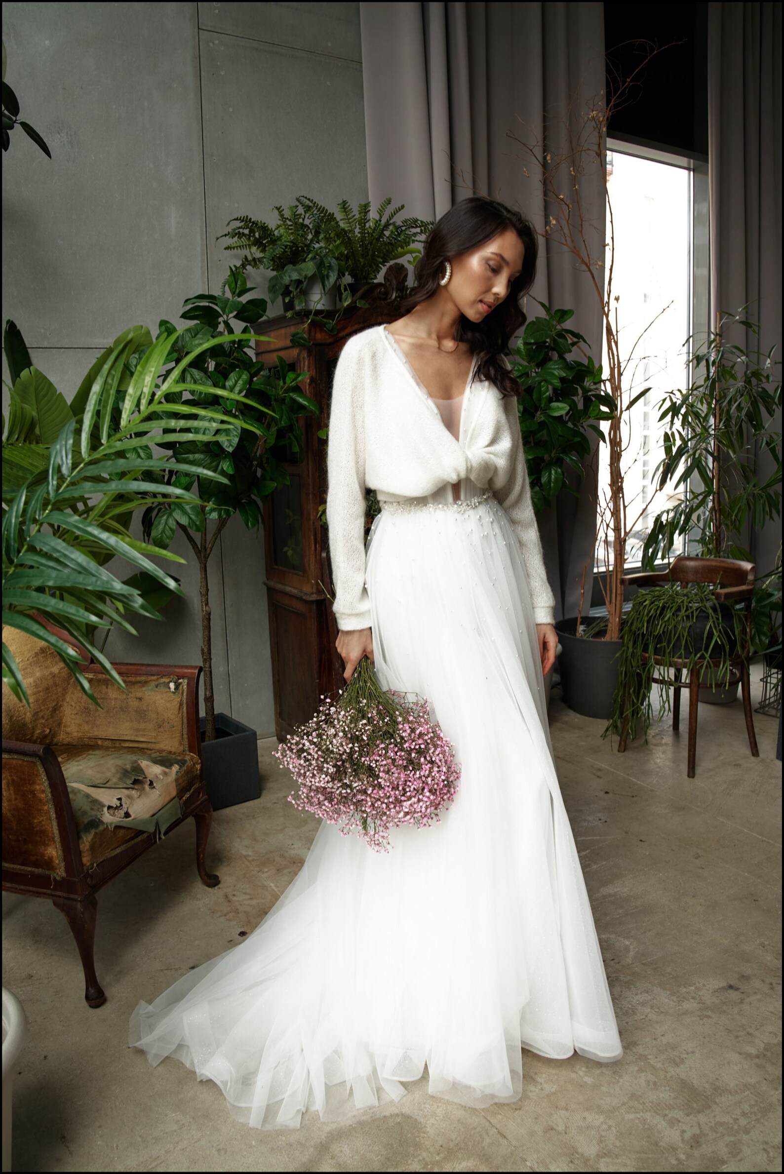 Bridal Jacket Sweater for Bride Wedding Cardigan Ivory Wed - Etsy