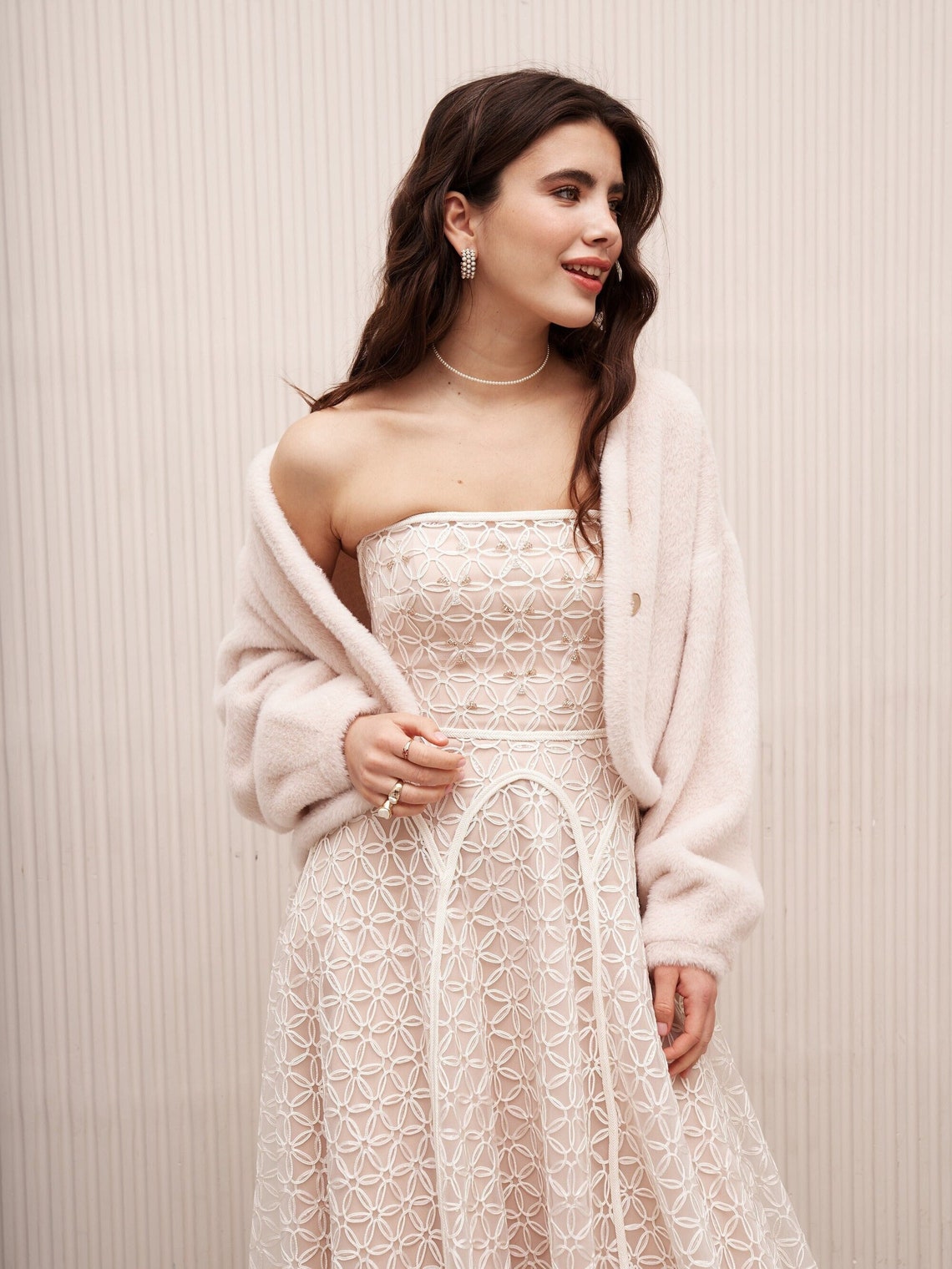 Bridal Cardigan, Bridal Jumper, Bolero for Wedding Gown, Dressy ...