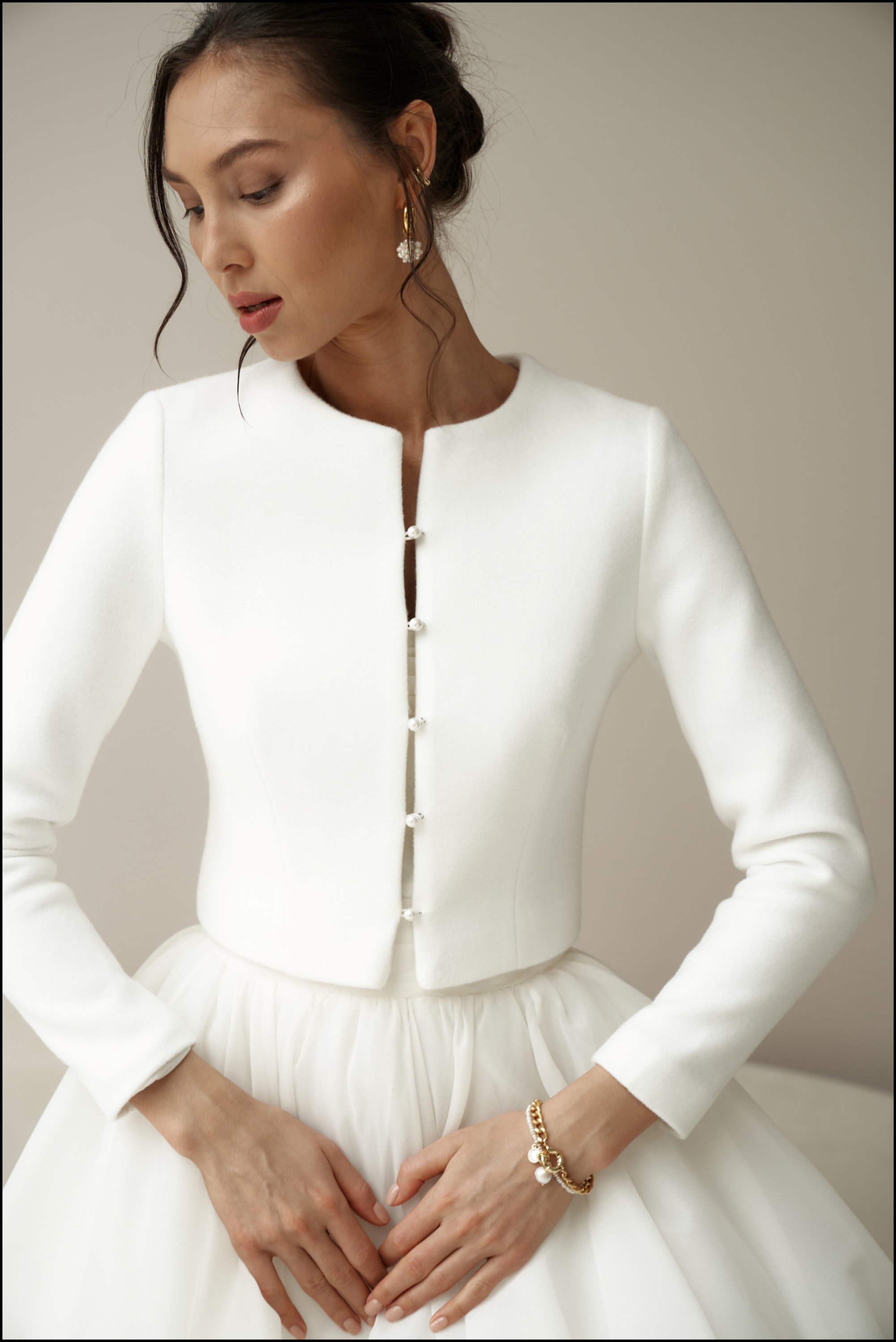 Bridal Jacket Wedding Coat Cashmere Jacket for Bride Warm - Etsy