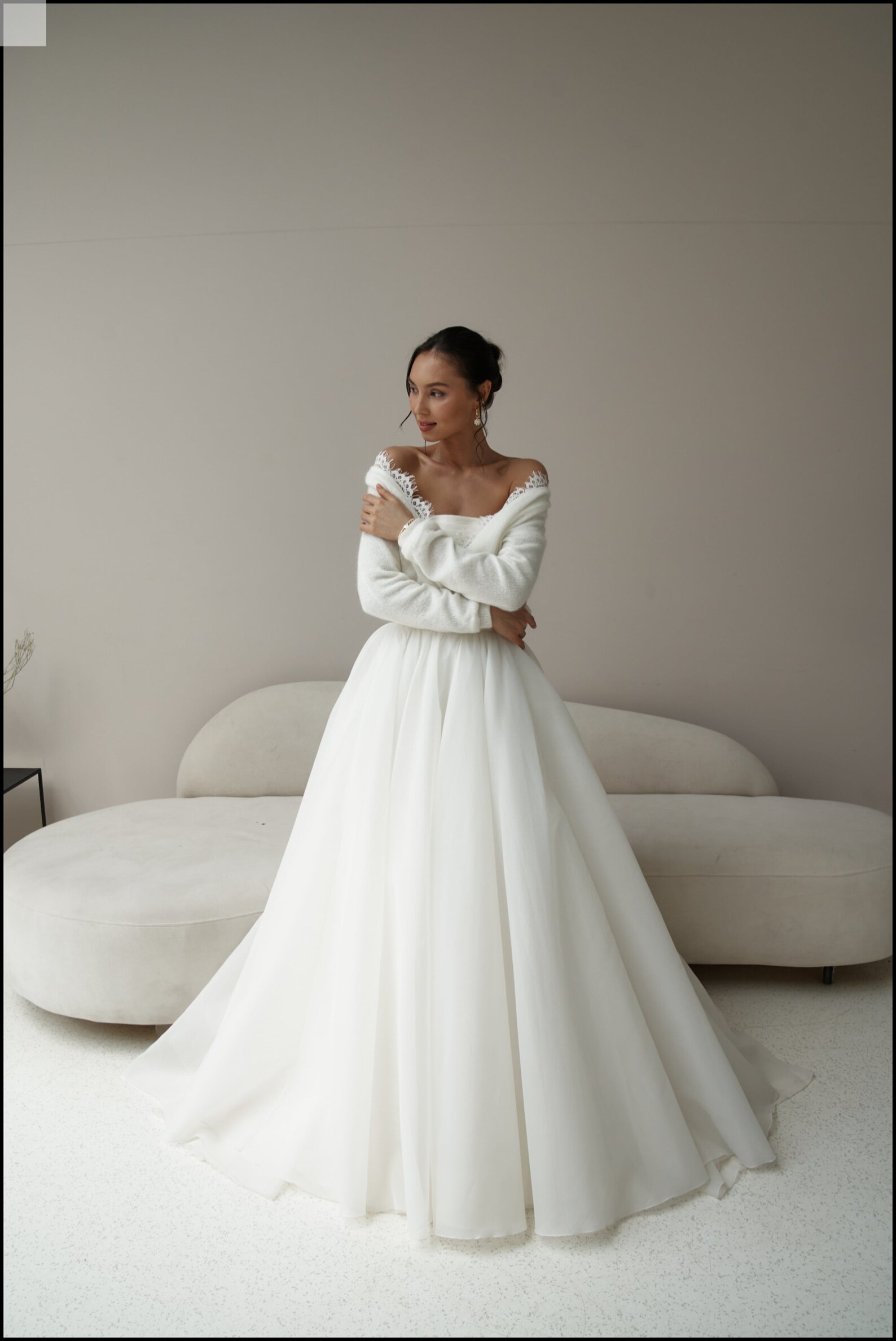 Bridal Sweater Modern Bride Wedding Top Ivoy Sweater With - Etsy