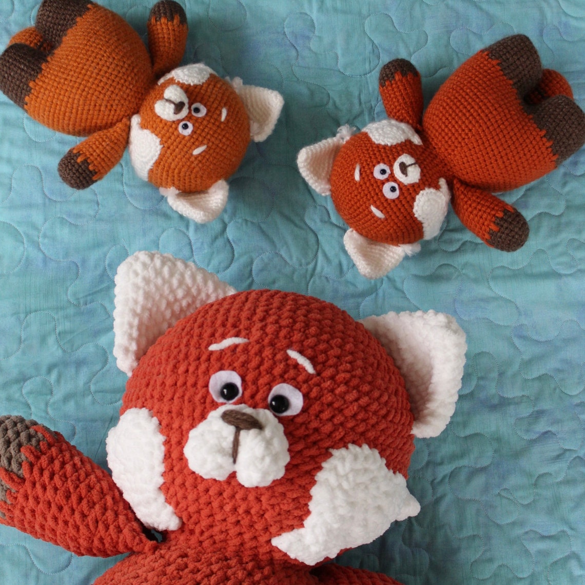Amigurumi Pattern Red Panda - Etsy