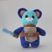 Mini Blue Bear Amigurumi Pattern - Etsy