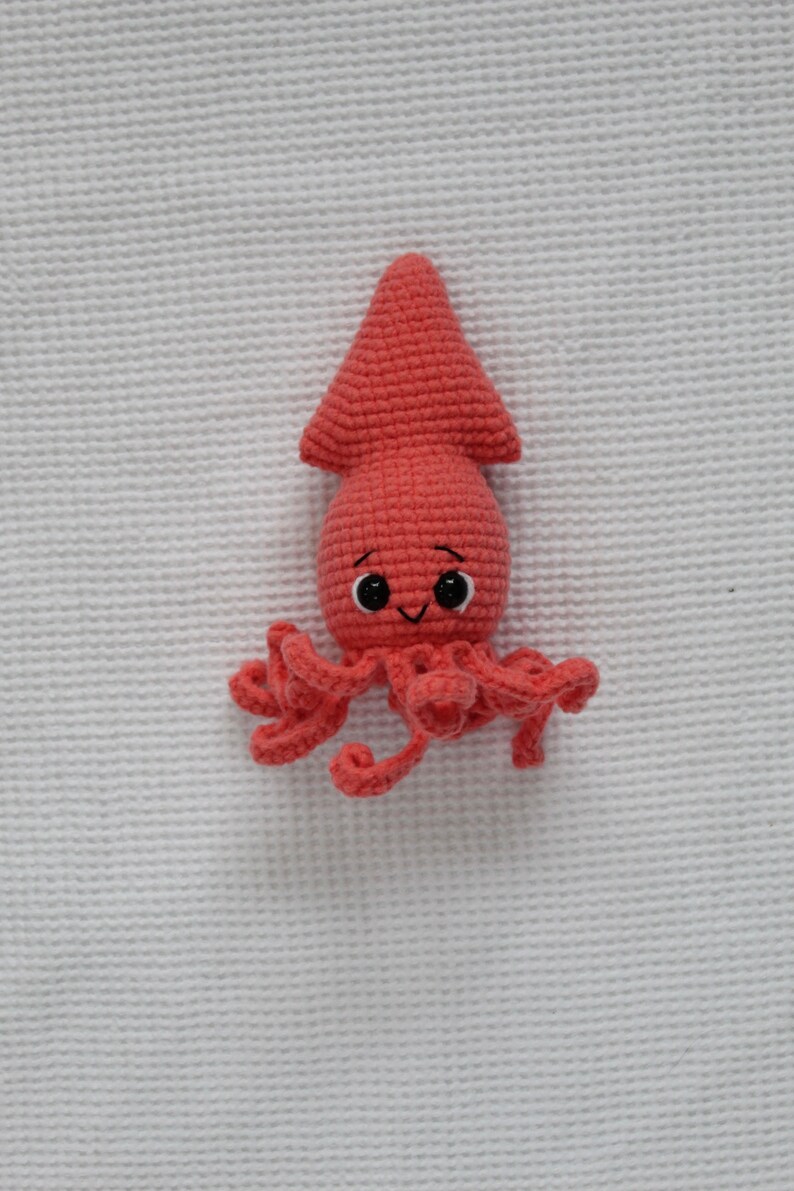Hazel the Squid No Sew Amigurumi Pattern Crochet Pattern - Etsy