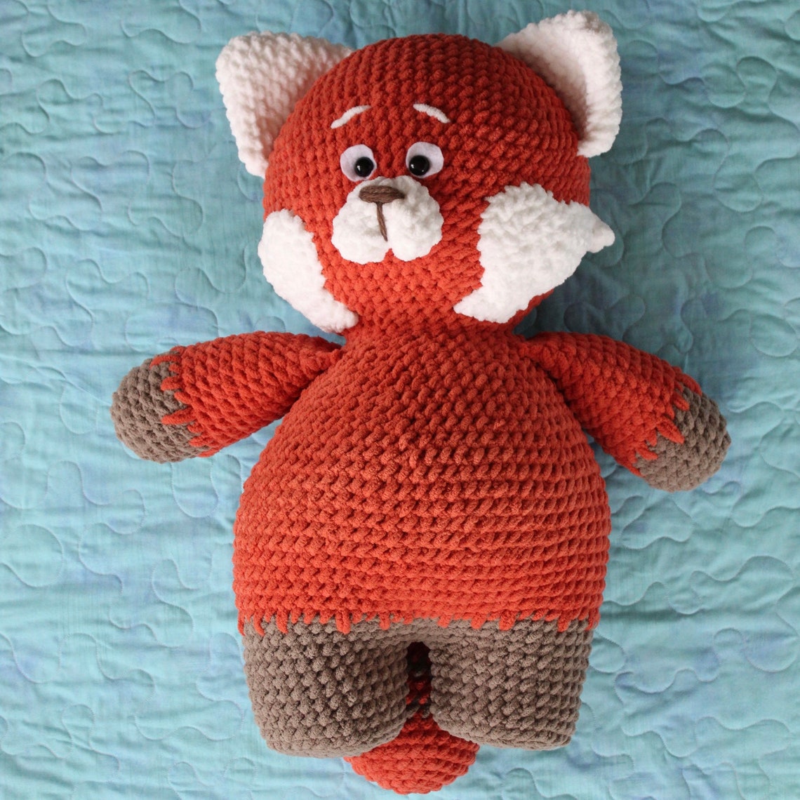 Amigurumi Pattern Red Panda - Etsy