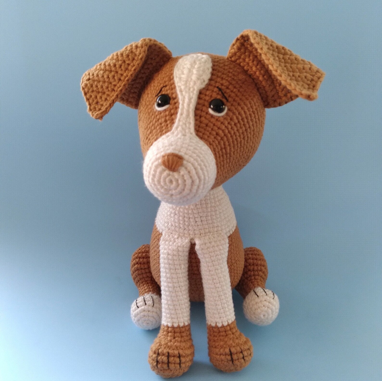 Johnny the Border Collie Amigurumi Pattern Crochet Dog PDF - Etsy
