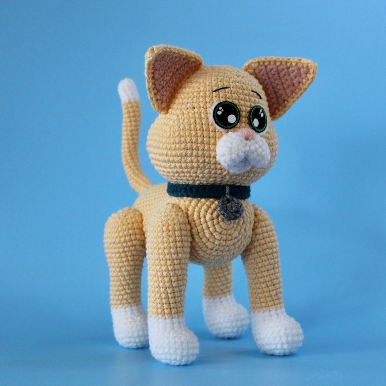 Oliver the Cat Amigurumi Pattern - Etsy