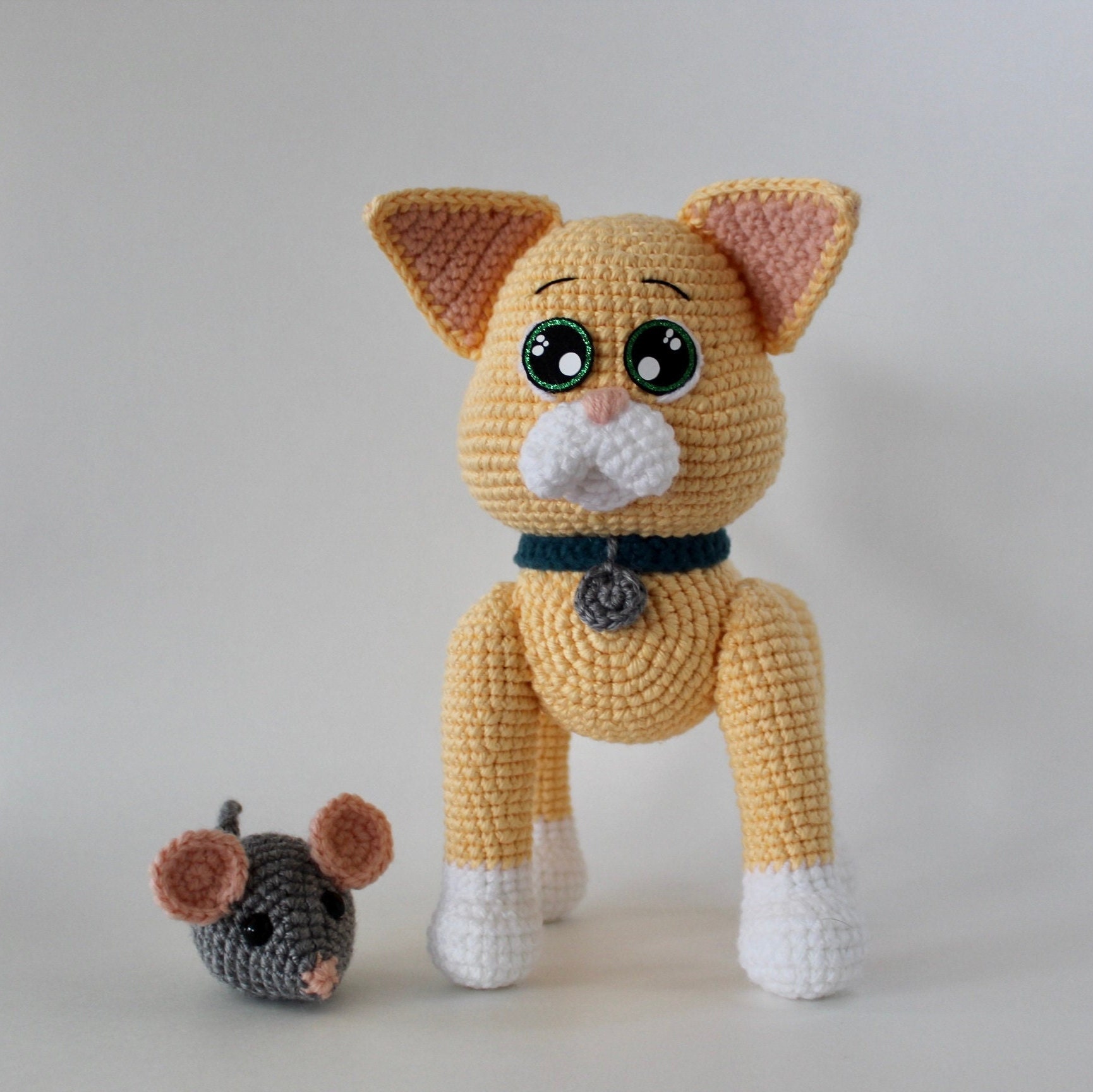 Oliver the Cat Amigurumi Pattern - Etsy