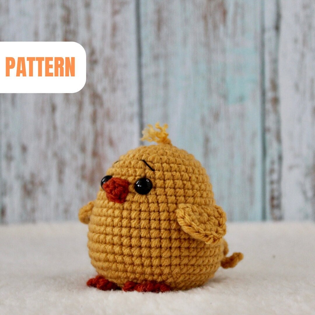 Julie the Chick Amigurumi Pattern | PDF Crochet Pattern | Easter Gift ...