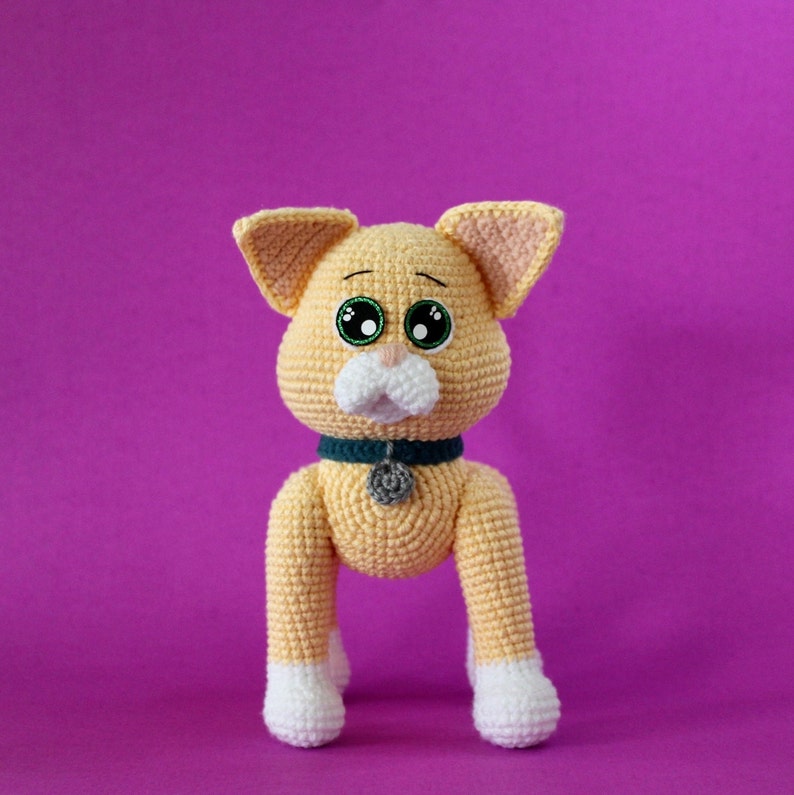 Oliver the Cat Amigurumi Pattern - Etsy