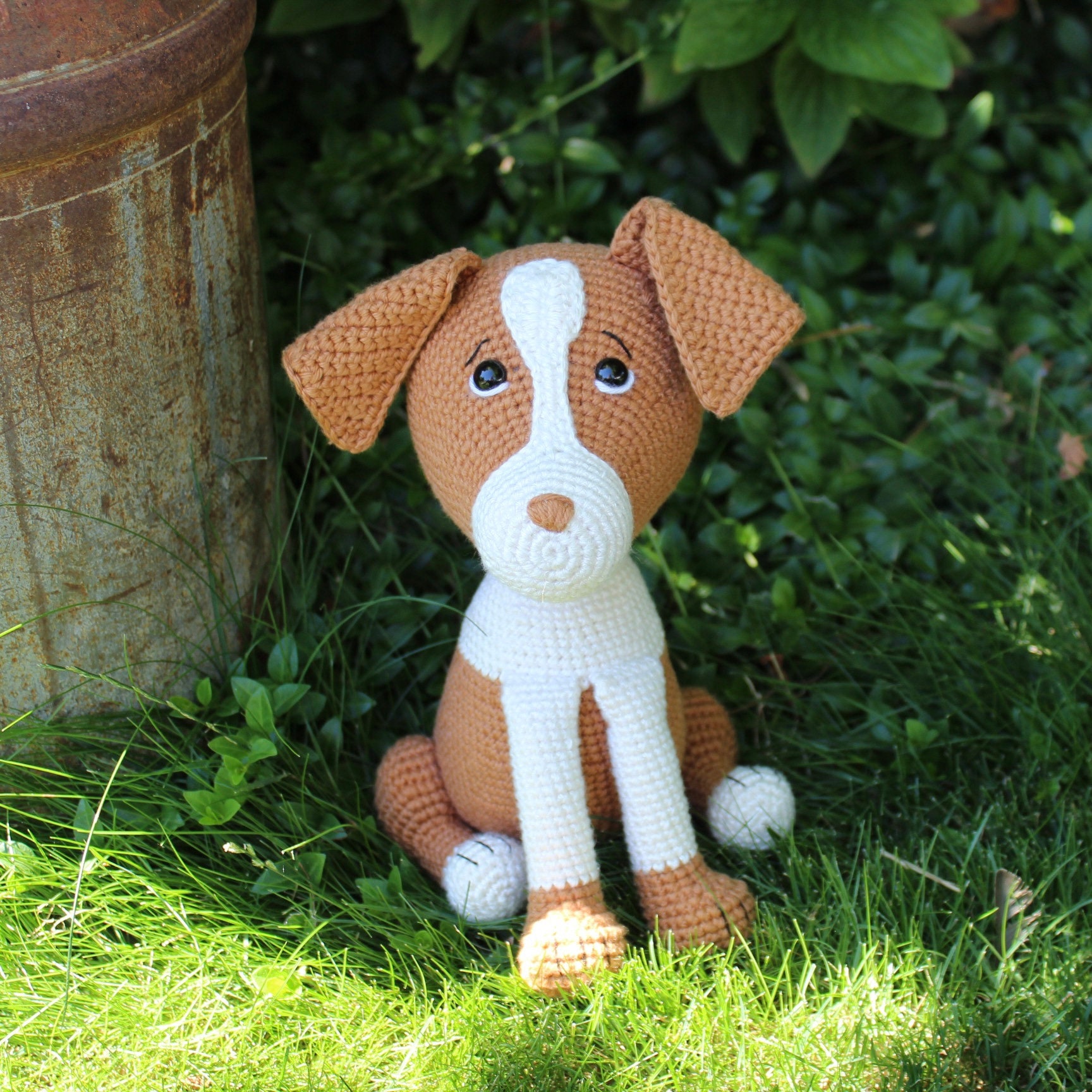 Johnny the Border Collie Amigurumi Pattern | Crochet Dog PDF Pattern - Etsy