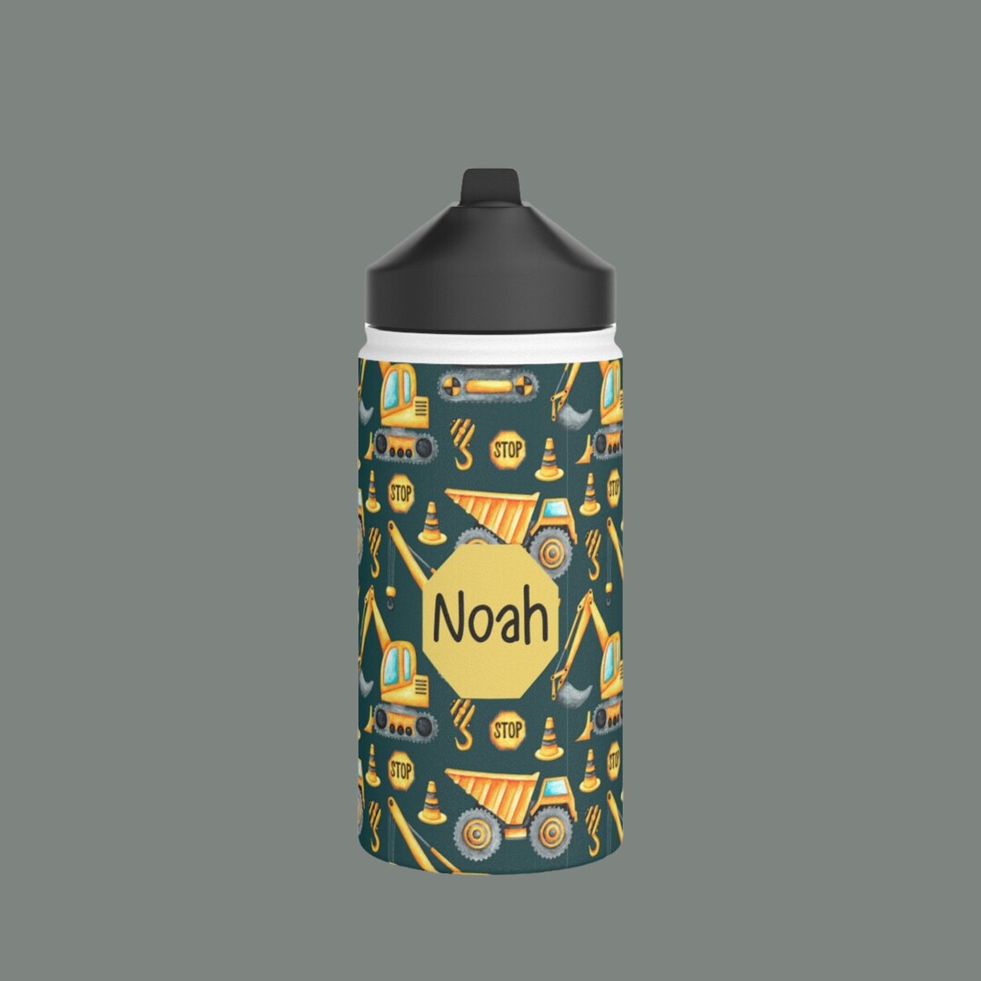 Construction Site Stainless Steel Water Bottle Insulated Water - Etsy