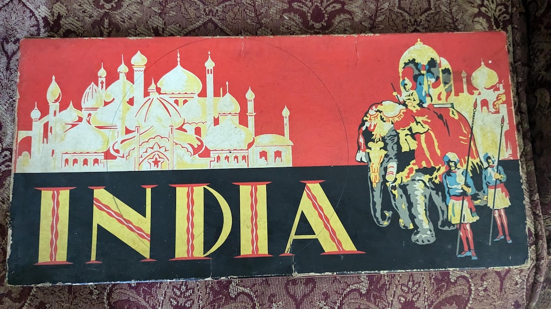Vintage 1940 Royal Game of India (parcheesi) by Parker Brothers - Etsy