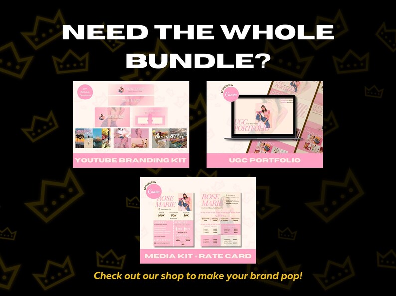 Youtube Branding Kit - Etsy