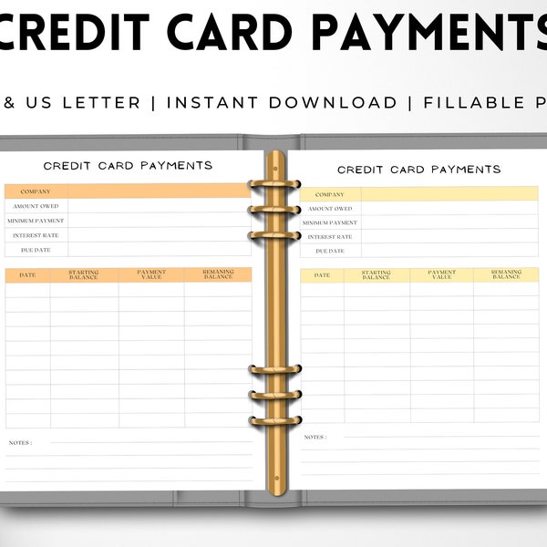 Credit Card Insert - Etsy