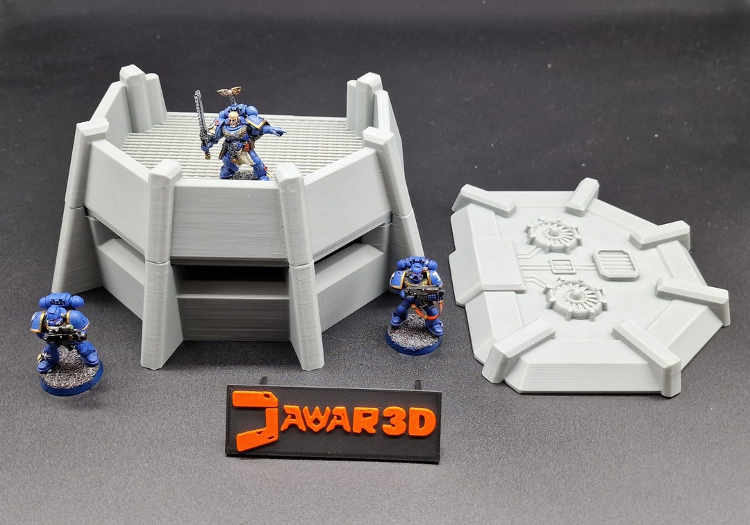 Standard Defence Bunker 28mm Scenery Terrain Tabletop Wargaming Gothic ...