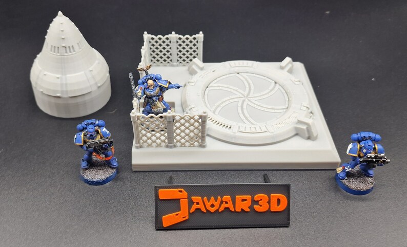 Launch Hatch 28mm Scenery Terrain Tabletop Wargaming Gothic War - Etsy