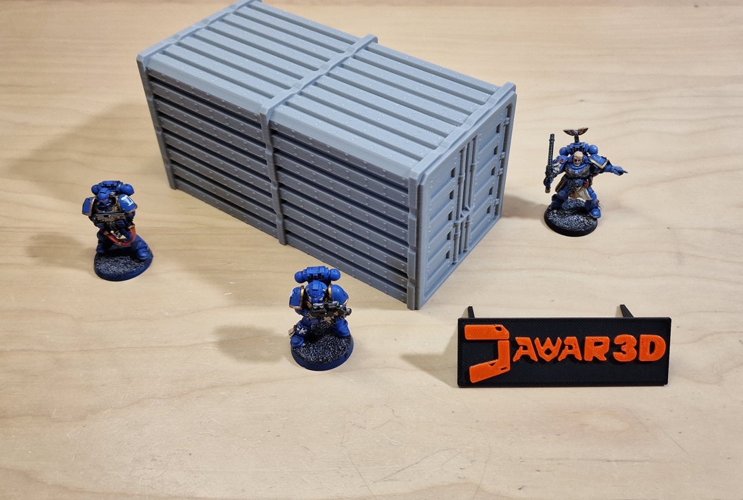 Nyxar Container 28mm Wargaming Scatter Terrain Scenery Tabletop ...