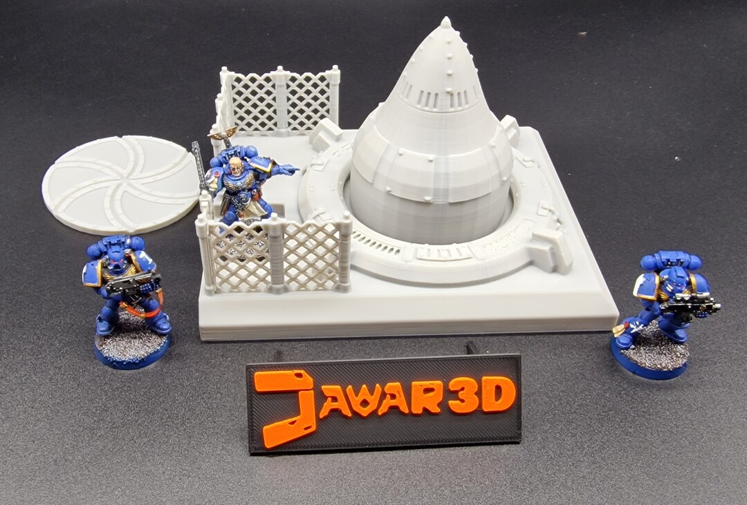 Launch Hatch 28mm Scenery Terrain Tabletop Wargaming Gothic War - Etsy