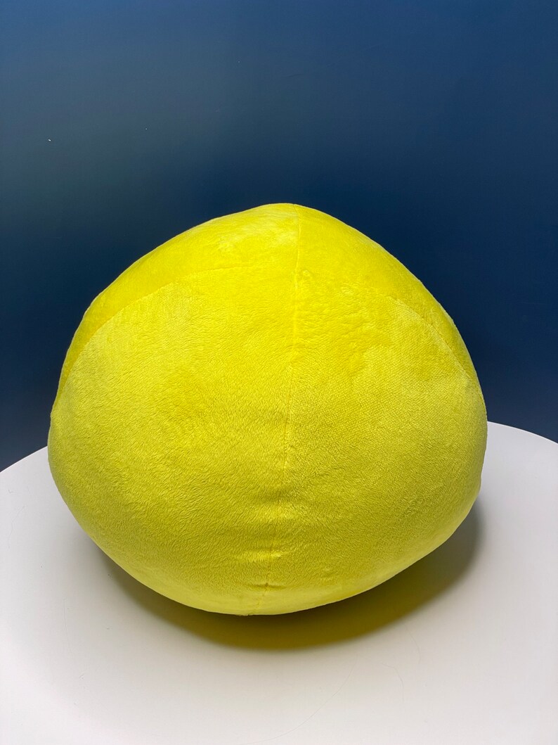 Pac-man Classic Design Plush Toy, Yellow and Black 12 - Etsy