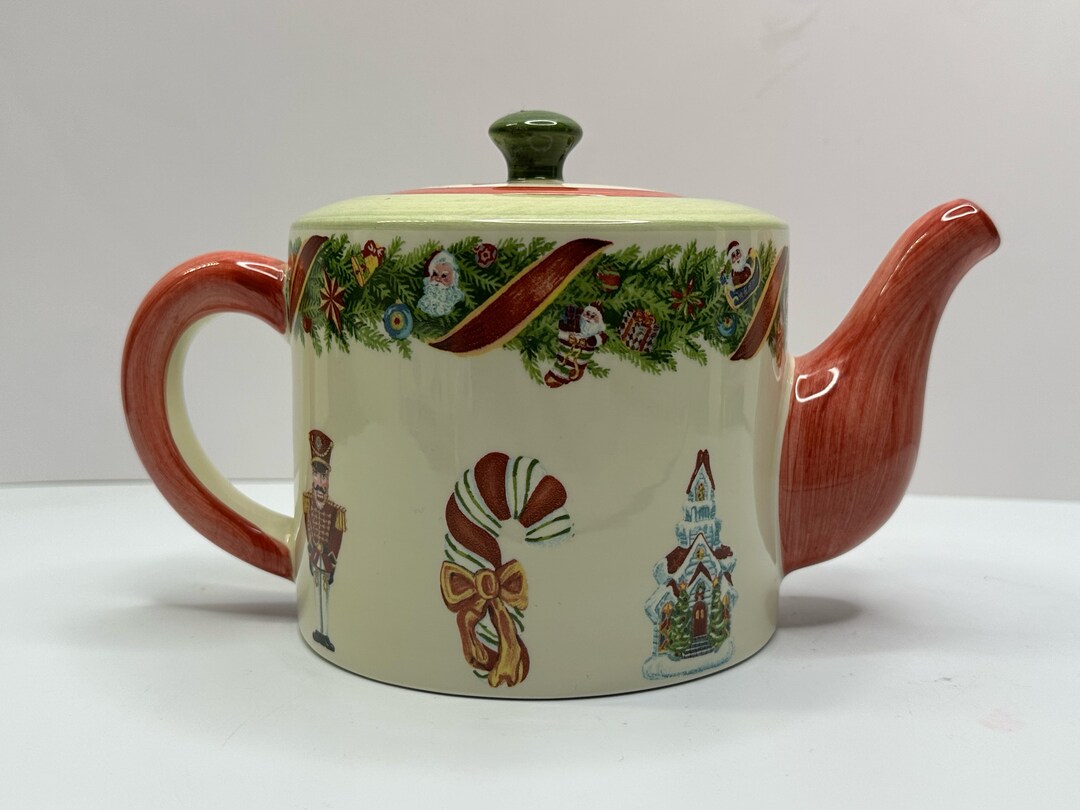 Zrike Christopher Radko Christopher's Tree Teapot - Etsy