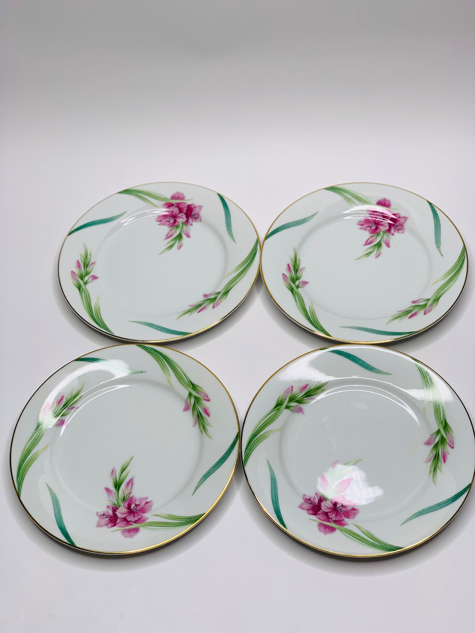 Noritake Nippon Toki Kaisha Mid-century Bread and Butter Plate 6" . Set ...