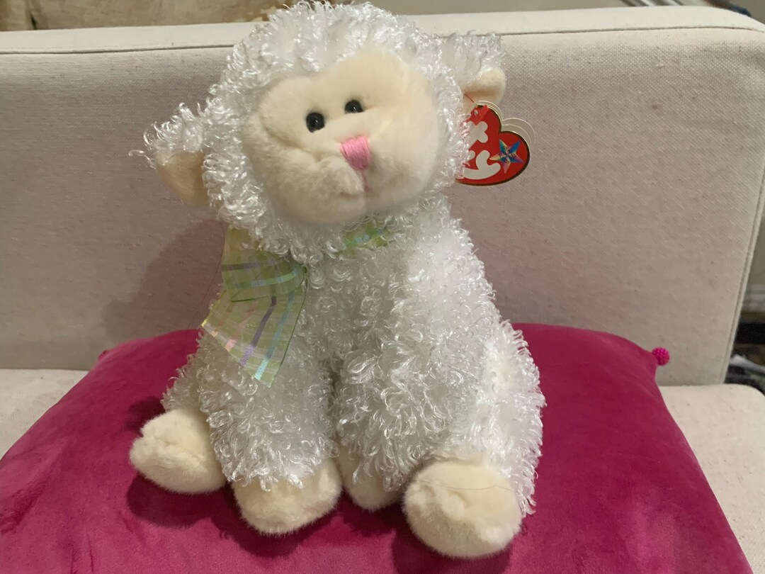 The Beanie Buddies Collection Ty Luke Lamb - Etsy