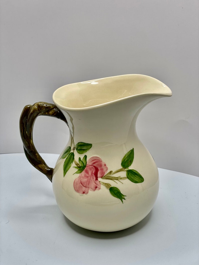 Franciscan Earthenware Desert Rose Milk Pitcher - Etsy