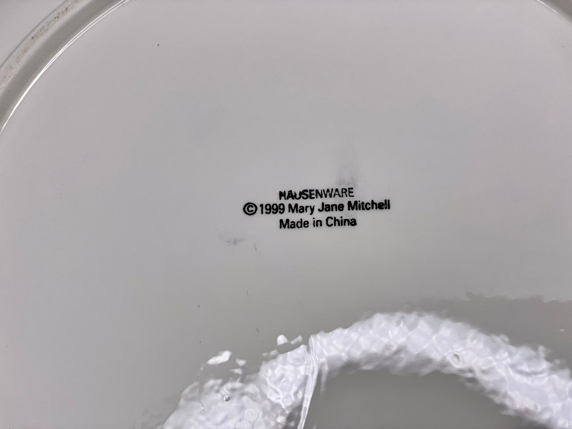 Hausenware by Mary Jane Mitchell Colorful 13.25 Round - Etsy