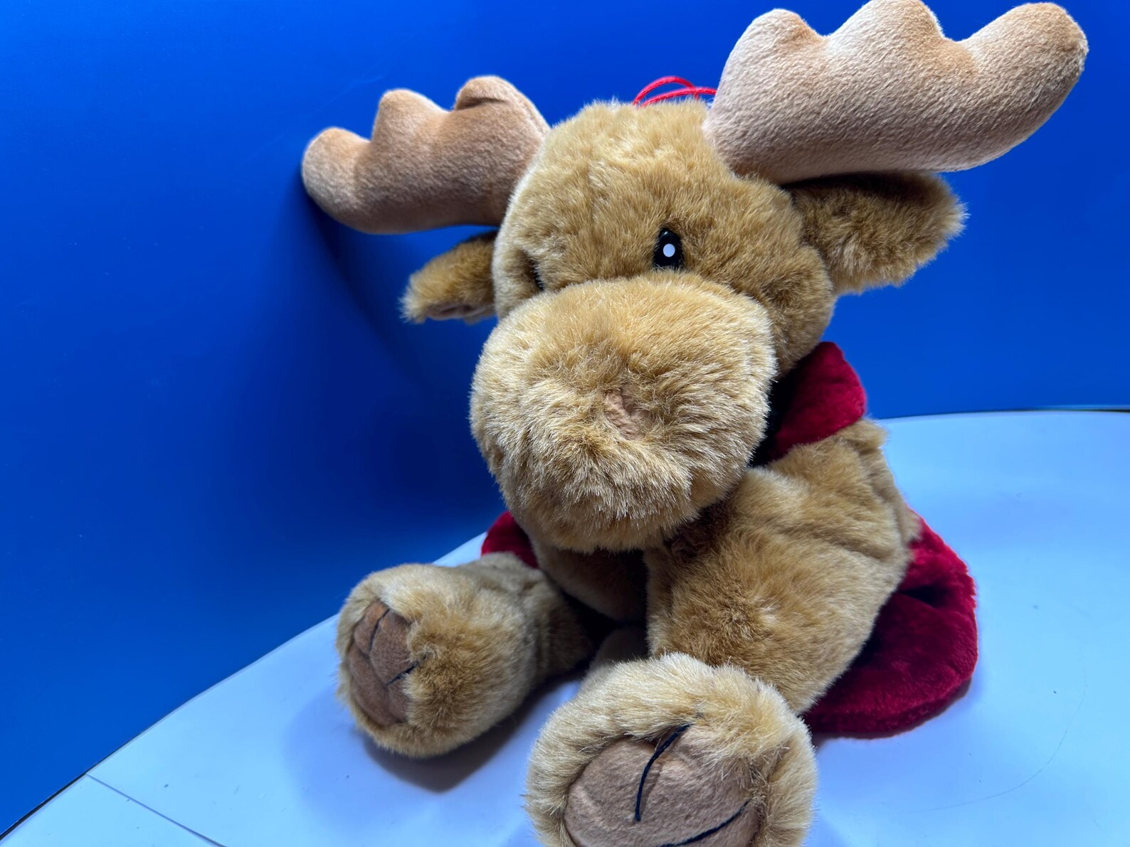 Moose Stocking With Overalls for Christmas - Etsy