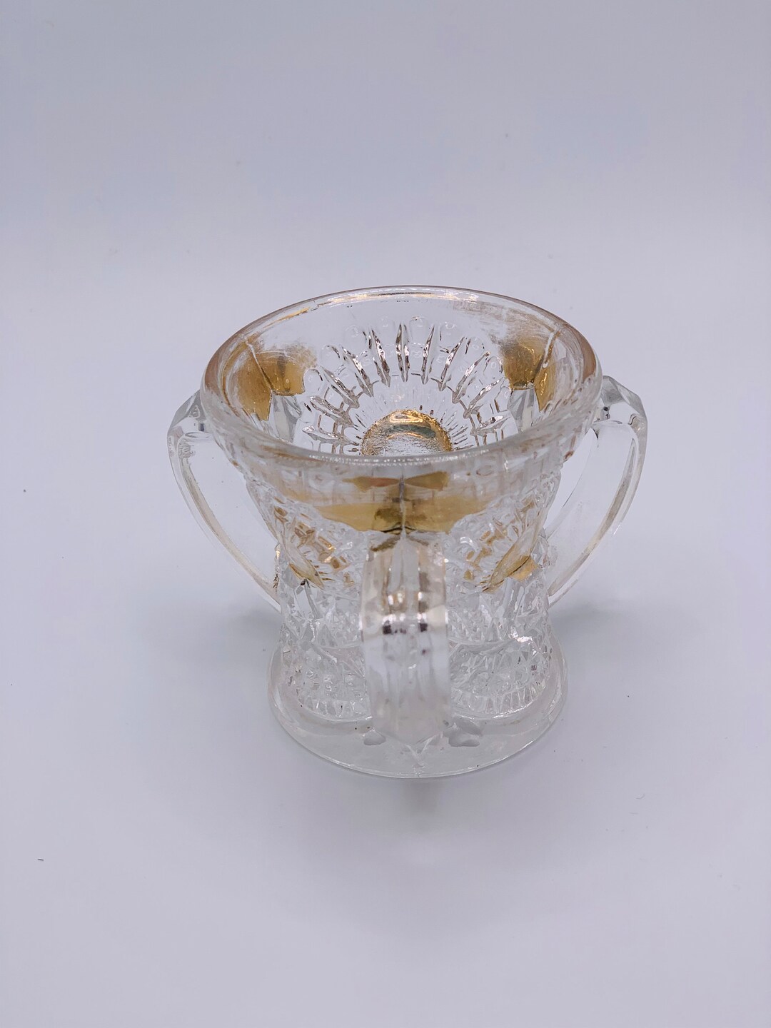 Sunshine Rising Sun Clear Glass Toothpick Holder - Etsy
