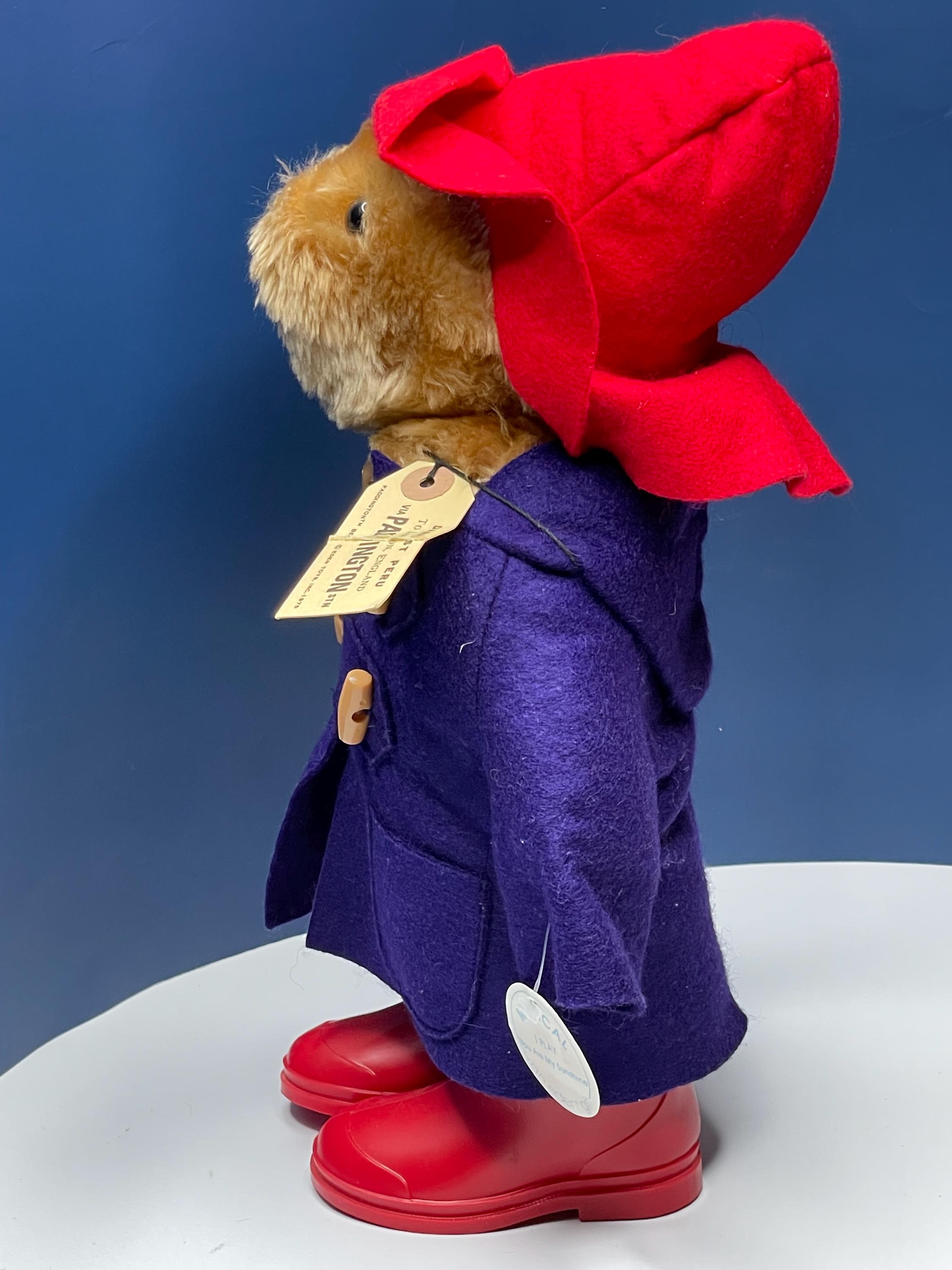 Paddington MUSICAL Bear Eden Toys Original Boots and Outfit 1972-1981. 13 - Etsy