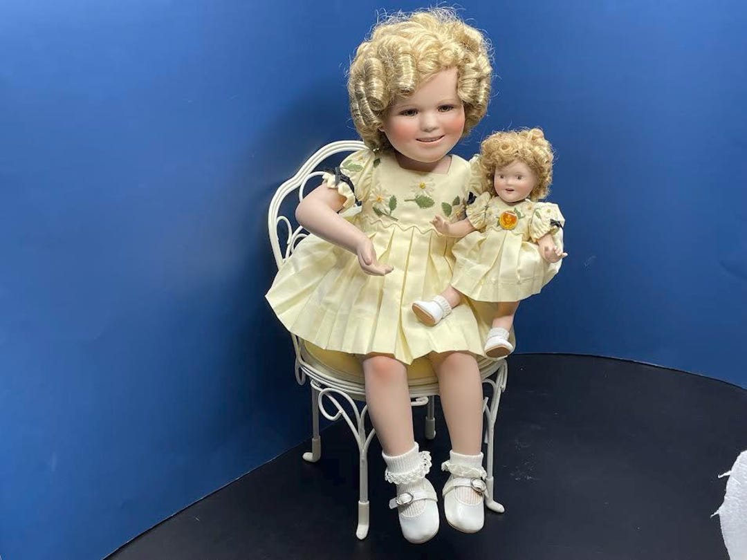 Shirley Temple Doll & Her Little Shirley Doll. Rare to Find. 3 Original ...
