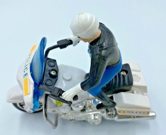 Everbright Toy Police Motorcycle Highway Patrol CHIPS Pull - Etsy