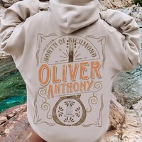 Rich Men North of Richmond Sweatshirt, Oliver Anthony Shirt, Blue ...