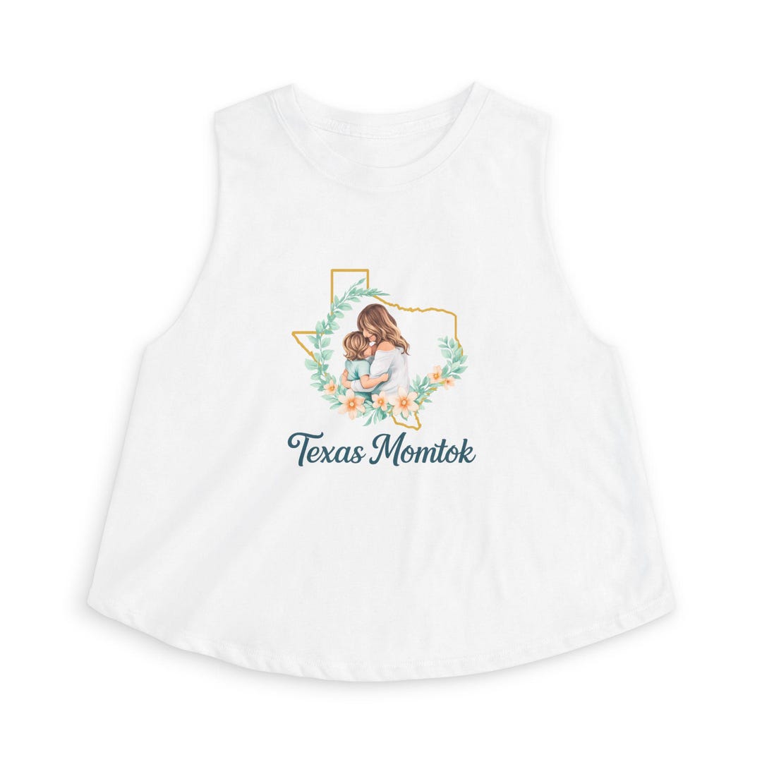 Texas Momtok Crop Top - Etsy