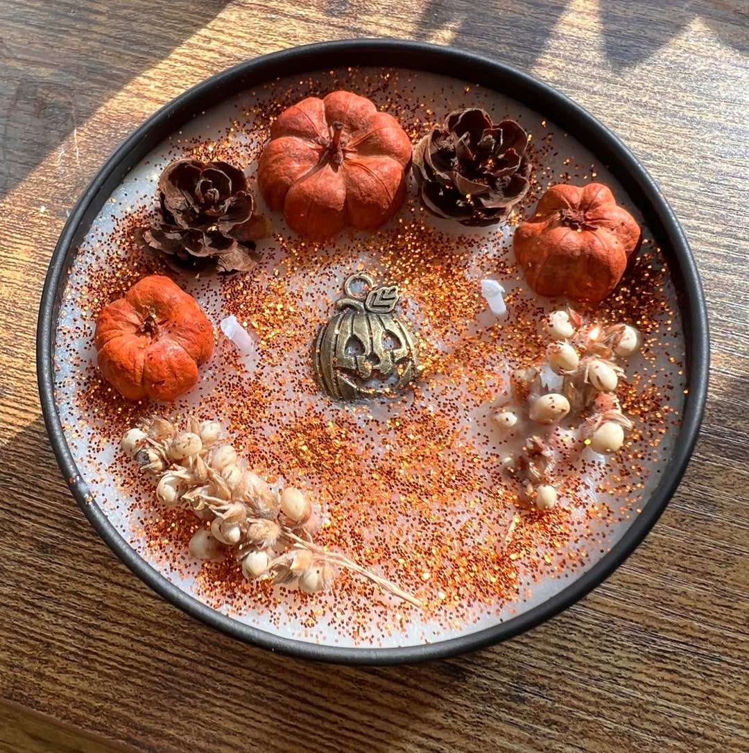Happy Fall Candle, Samhain Candle, Season of the Witch, Halloween ...