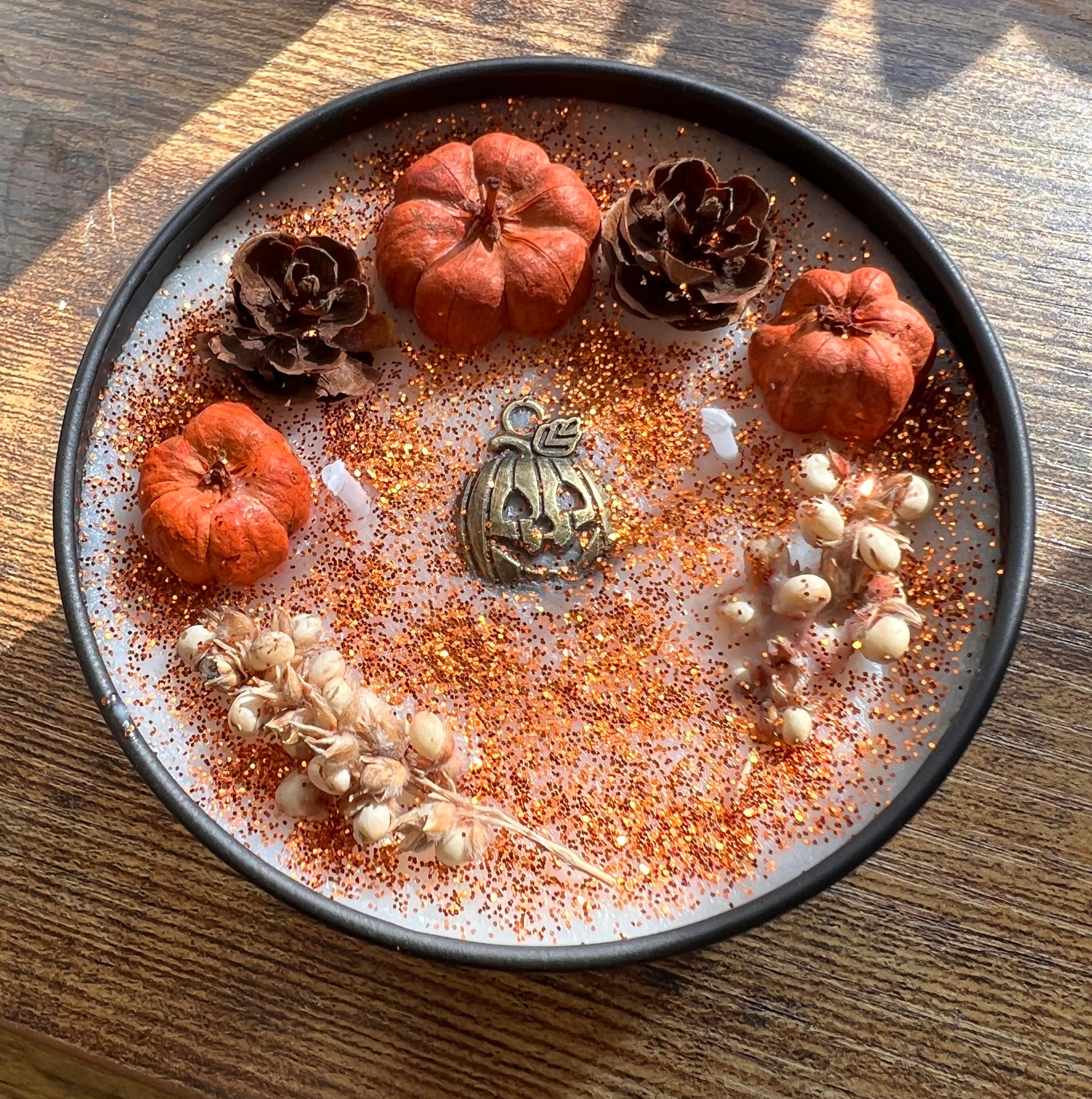 Happy Fall Candle, Samhain Candle, Season of the Witch, Halloween ...
