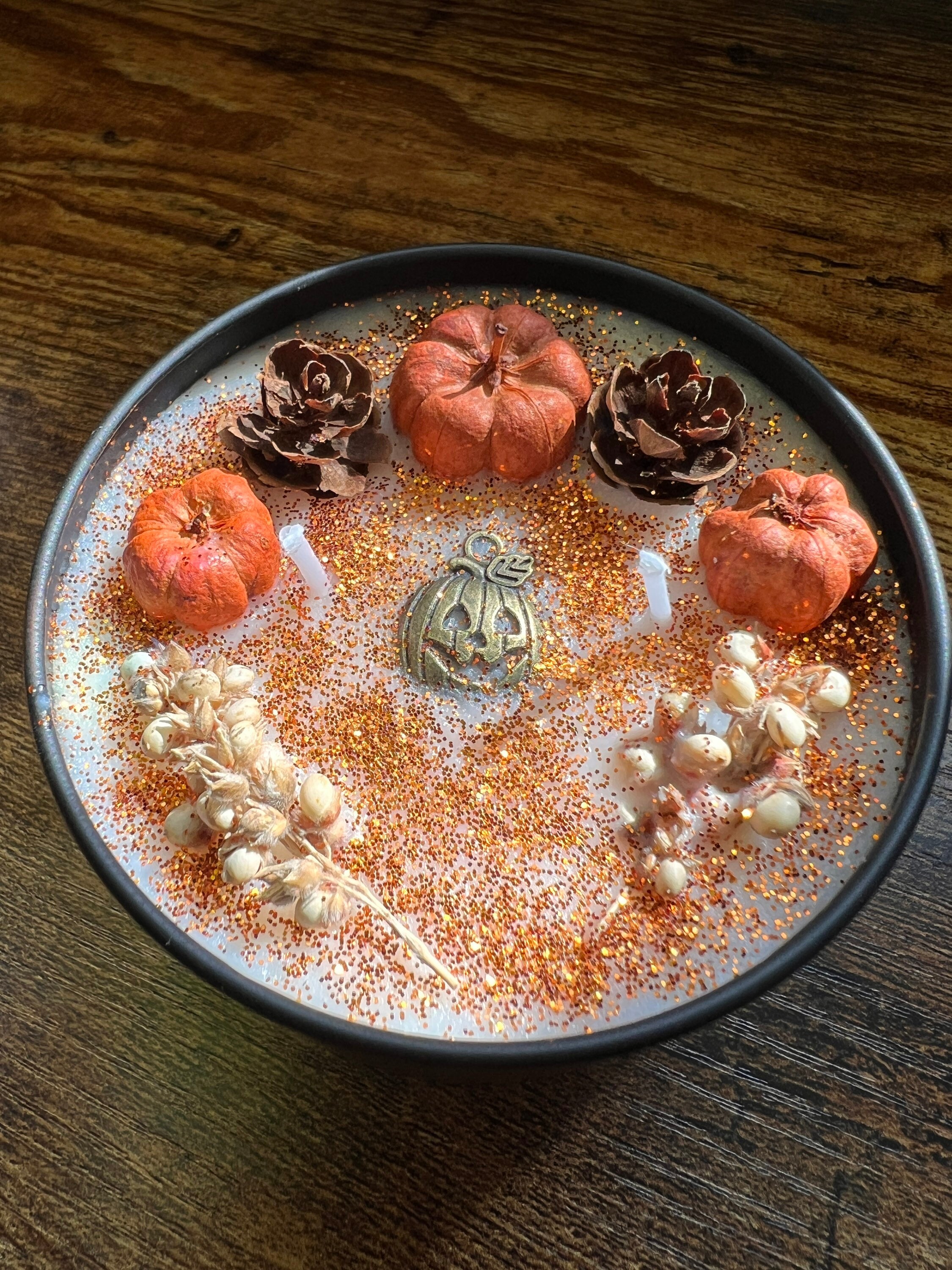 Happy Fall Candle, Samhain Candle, Season of the Witch, Halloween ...