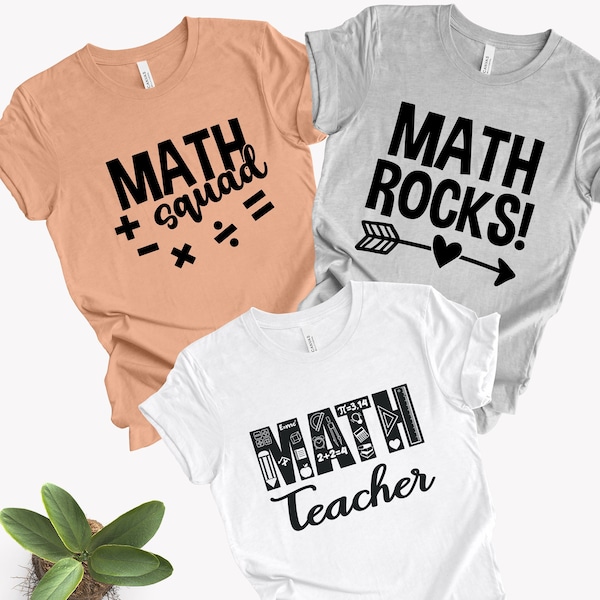 Math T Shirt - Etsy