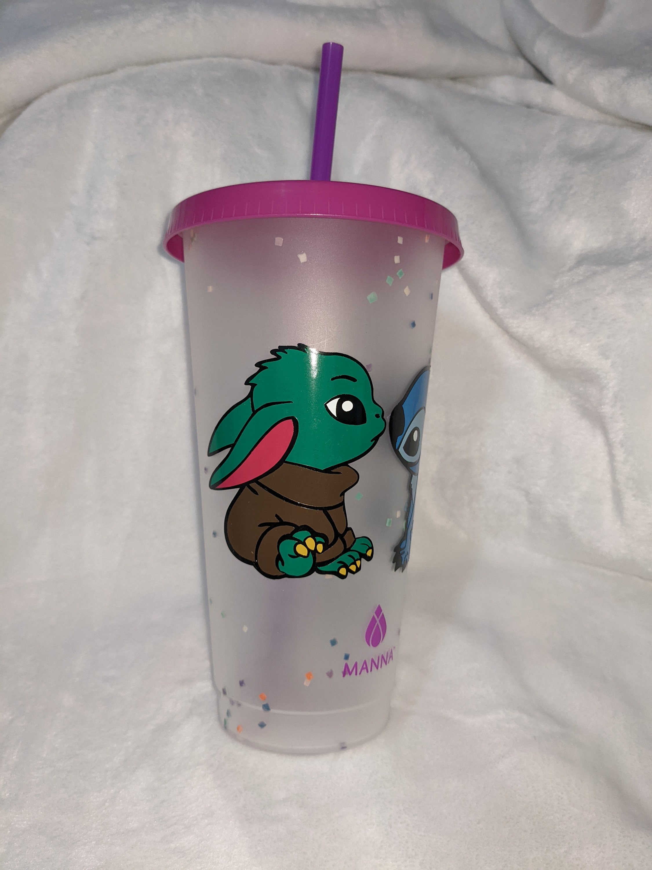 Stitch and Grogu Cold Cup - Etsy