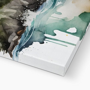 Island Mountain Sea Pnw Framed Print Pacific Northwest Art Wall Art ...