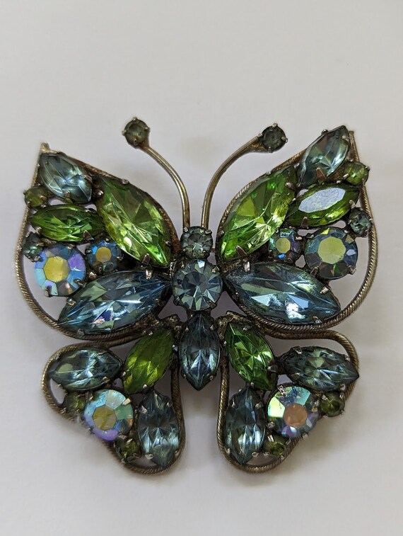 Vintage unsigned regency colorful - Gem