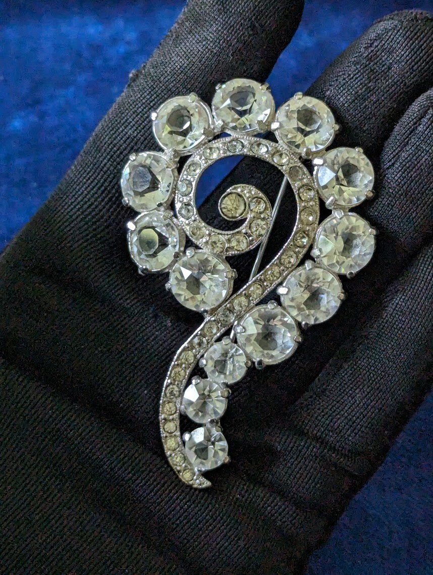 Early 1930s Coro Question Mark Shape Brooch - Etsy