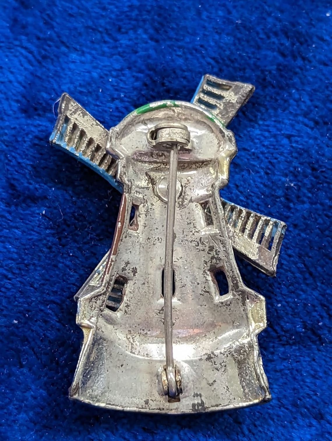 Larry Winters Vintage Art Deco Windmill Figural Pin - Etsy
