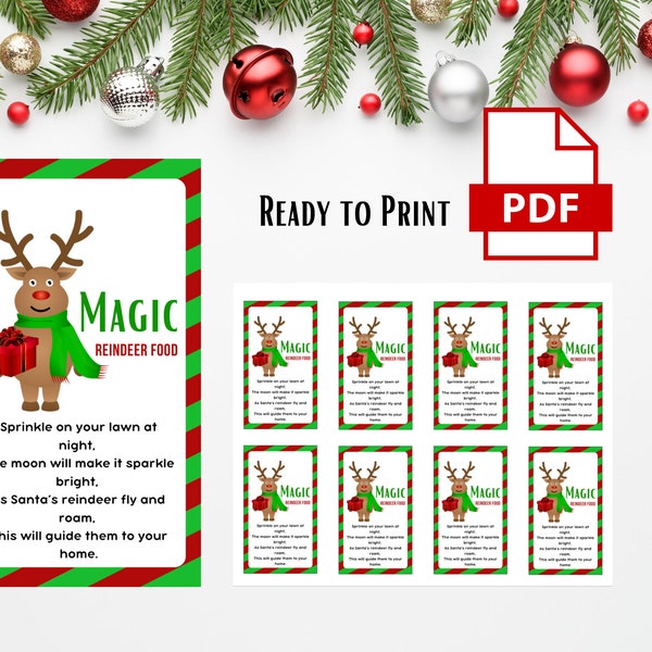 Reindeer Food - Etsy