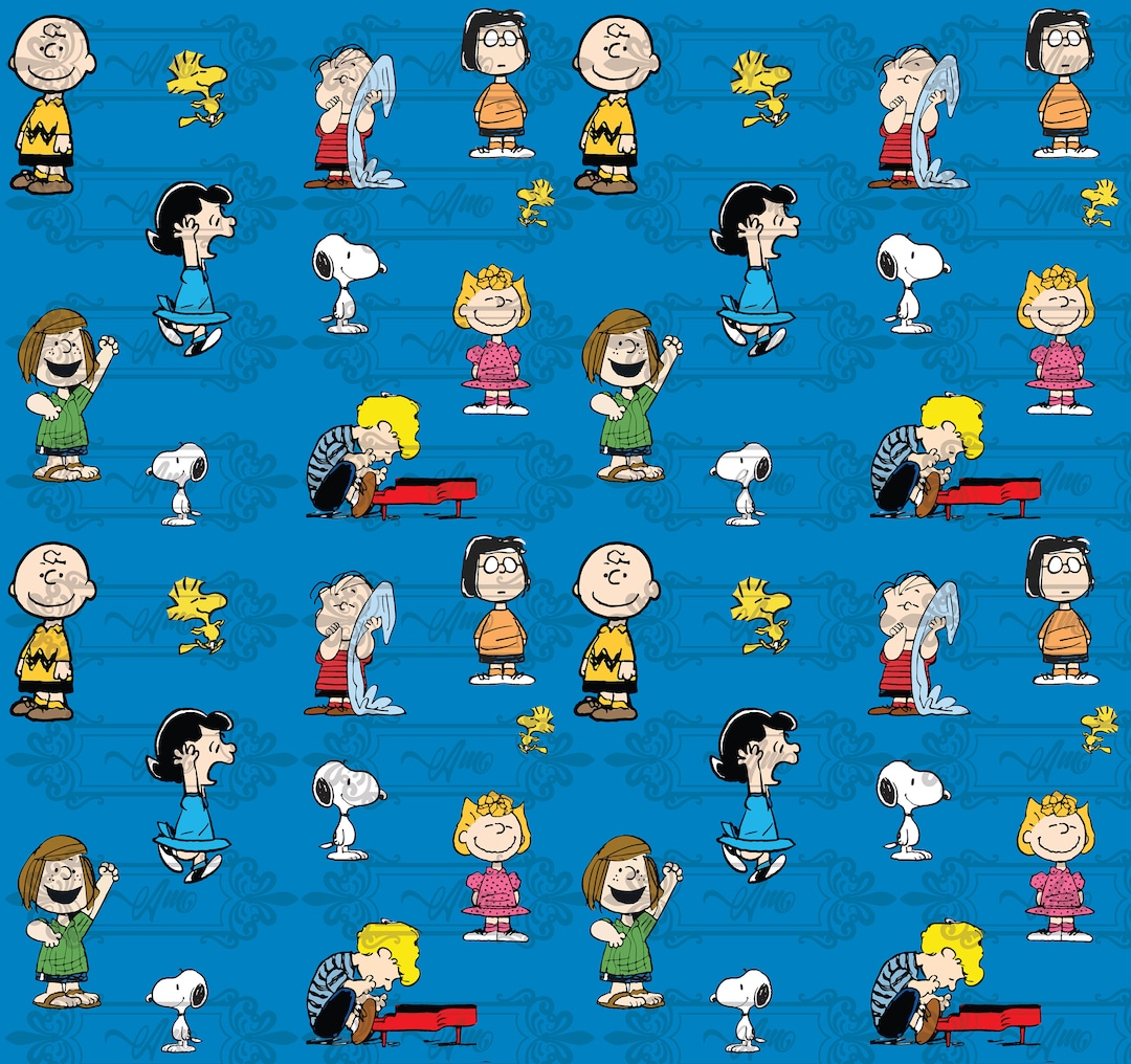 Charlie B / Peanuts 1 / Digital Pattern /kids Print / Digital Paper ...