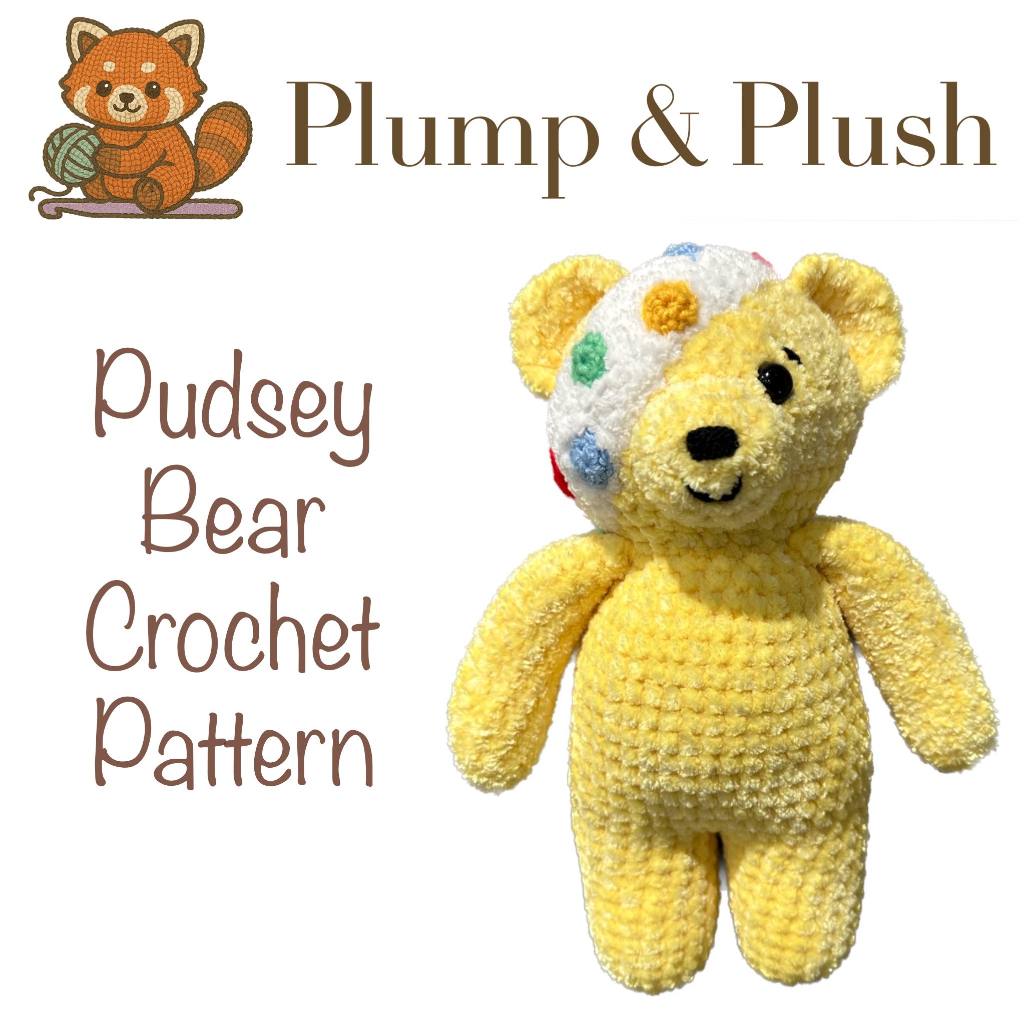 Pudsey Bear Crochet Pattern (PDF PATTERN ONLY) - Etsy UK